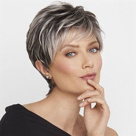 The Grey Hair Trend: 12 Grey Wig Styles You’ll Instantly Love - Kim ...